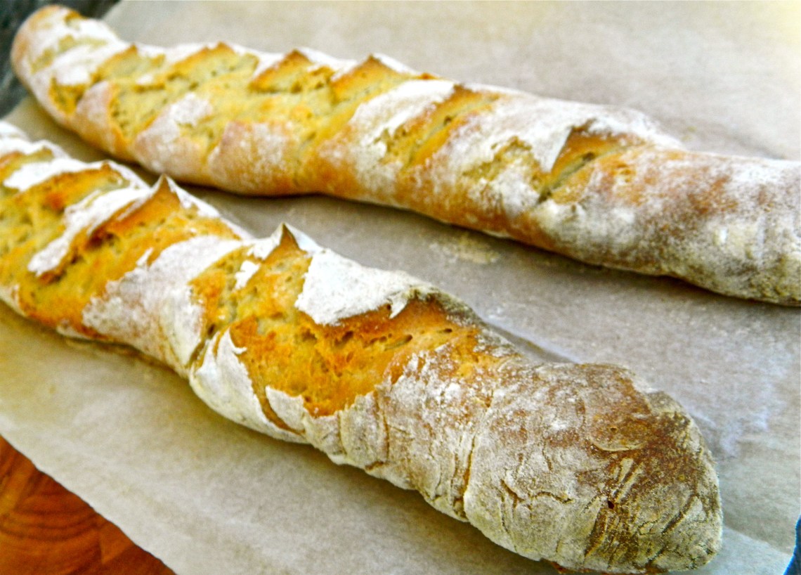 My favourite Baguettes (French bread stick) – Silvia Colloca