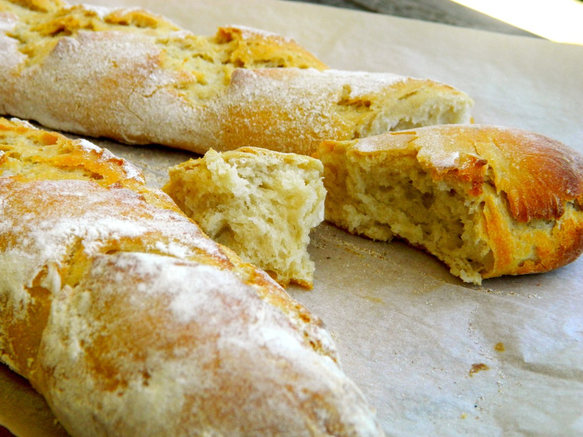 My favourite Baguettes (French bread stick) – Silvia Colloca