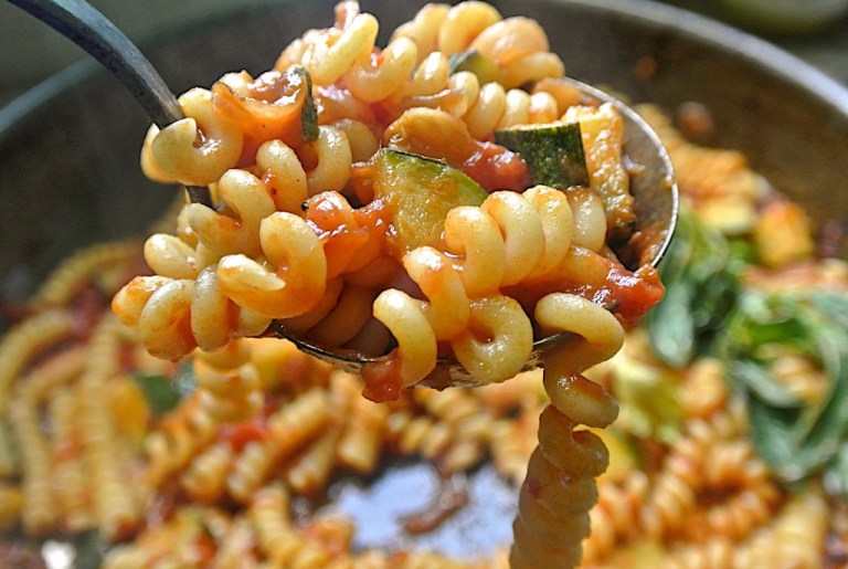 Fusilli with Zucchini (hallo summer!) – Silvia Colloca